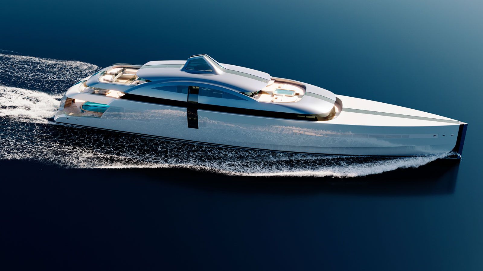 Feadship unveils 85m concept Slice during the Monaco Yacht Show